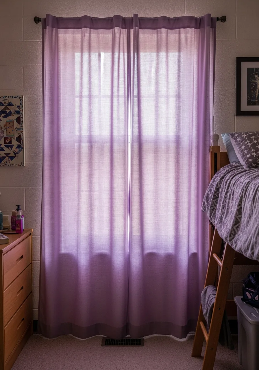 35 Purple Dorm Room Ideas - Addicted To Organization