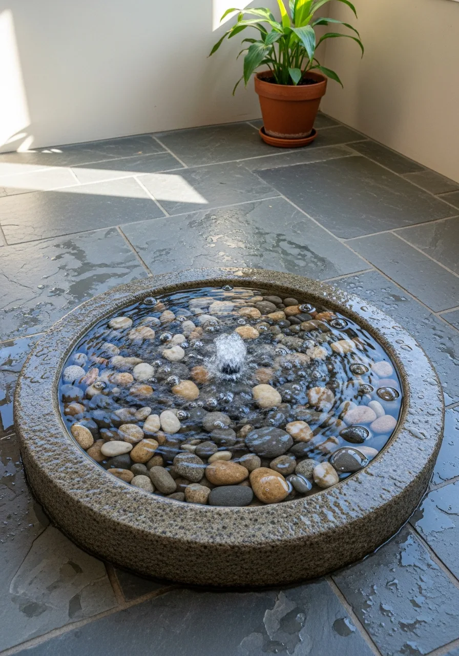 30 Beautiful Solar Fountain Ideas - Addicted To Organization